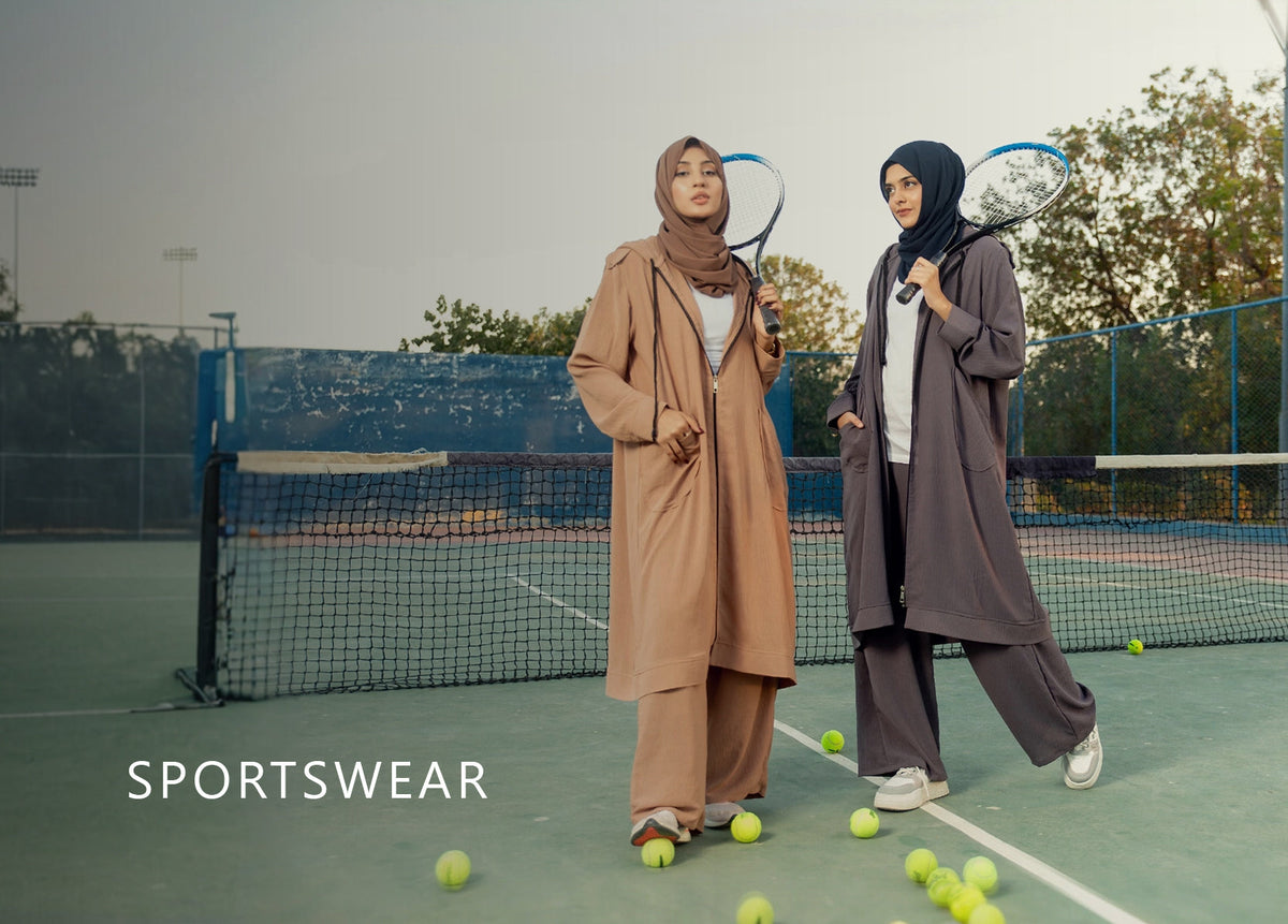 Shop Sports Abayas & Hoodies in Pakistan - DaalAin